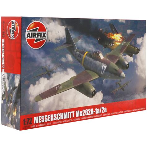 Airfix Messerschmitt Me262a 1a 2a Military Model Kit Scale 1 72