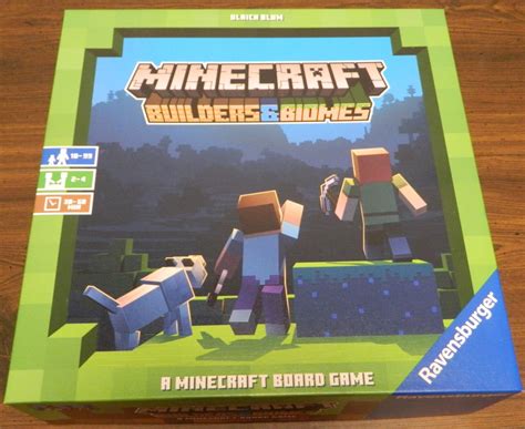 Minecraft Builders And Biomes Board Game Review And Rules Geeky Hobbies