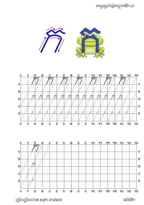 រៀនសរសេរអក្សរផ្ចង់កម្រិតដំបូង E Learning Cambodia Facebook