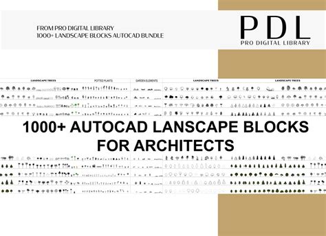 900 Autocad Landscape Bundle Huge Autocad Block Archieve Cad Design