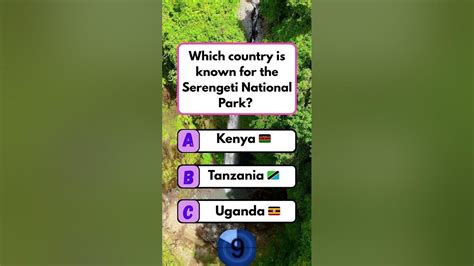 Which Country Is Known For The Serengeti National Park Quiz Fun