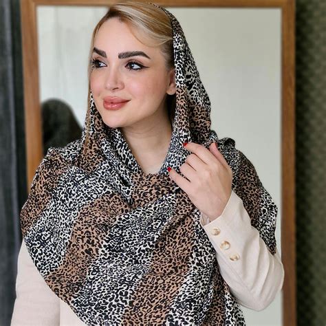 شال پلنگی ریز 34600176 مانتوپاتریس