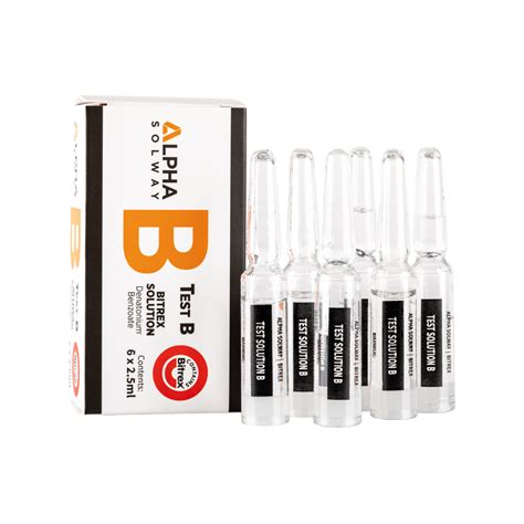 6 X Ampoules Of Fit Test B Solution Bitter Bitrex Rpa Face Fit