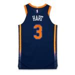 Josh Hart New York Knicks 2023 2024 Game Issued And Signed Statement