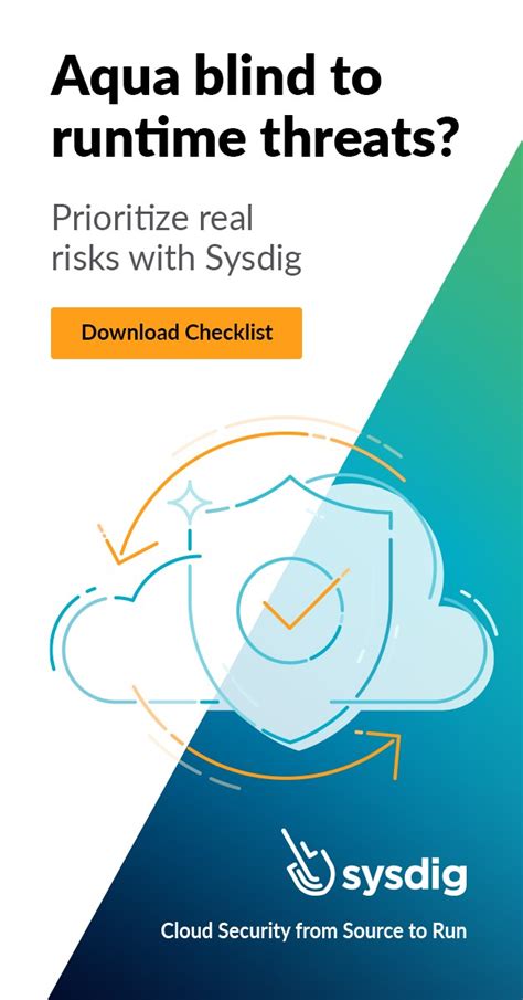 Sysdig On Linkedin Guide Container Security Comparison Checklist Sysdig Vs Aqua Security