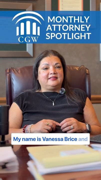 Attorney Spotlight Vanessa Brice Colling Gilbert Wright