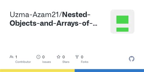 Github Uzma Azam21nested Objects And Arrays Of Objects