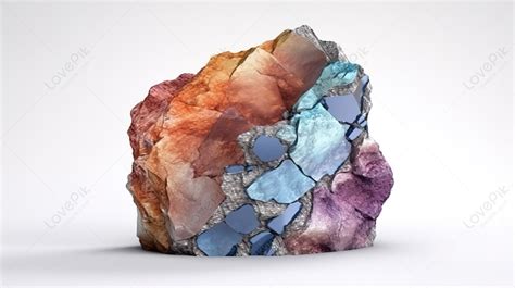 흰색 3d 렌더링 배경의 현실적인 일광 암석 실적 배경 현실 배경 현실적 배경 이미지 Hd 실적 현실 현실적 배경 사진 무료 다운로드 Lovepik