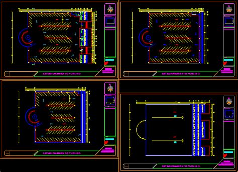 Estacionamientos Generales En Dwg 243 Mb Librería Cad