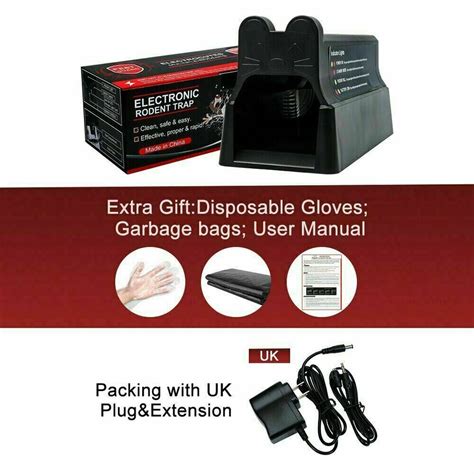 Electronic Mouse Trap Mice Rat Killer Pest Victor Control Electric