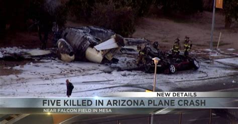 5 People Are Killed In Arizona When A Plane Crashes Through An Airport