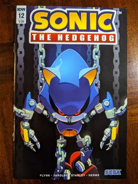 Idw Sonic The Hedgehog Comic 12a Evan Stanley Couverture 2018 Vfnm
