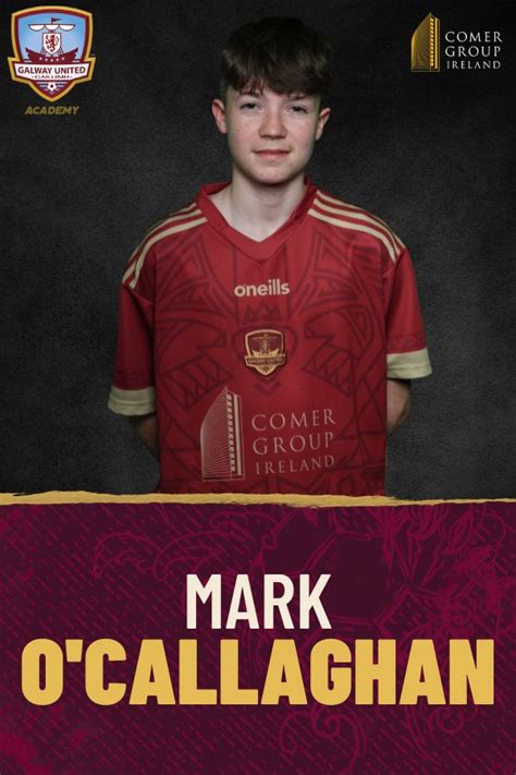 Galway United Mark Ocallaghan