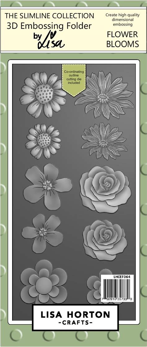 Lisa Horton That Craft Place Lisa Horton Crafts Slimline 3d Embossing