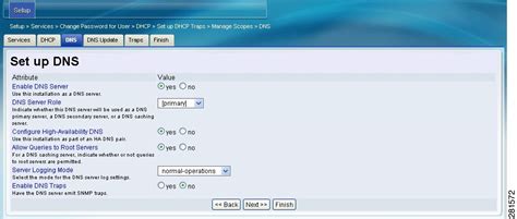 Quick Start Guide For Cisco Network Registrar Running The Setup Web UI Cisco Network