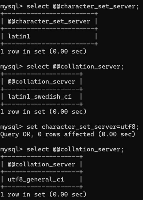 Mysql客户端和服务端的编码【学习笔记】参看mysql客服端的编码命令 Csdn博客