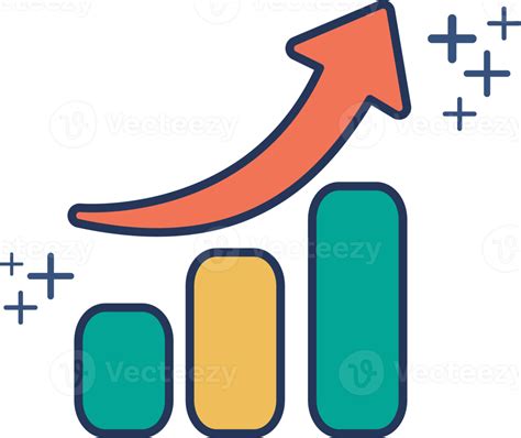 Increase Icon Illustration Glyph Style Design With Color And Plus Sign 14179575 Png
