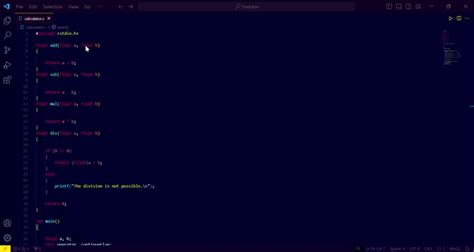 Kunal Khandelwal On Linkedin Modular Error User Programming C Functions Calculator Coding