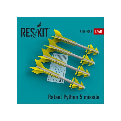 Reskit 1 48 Rafael Python 5 Missile 4pcs