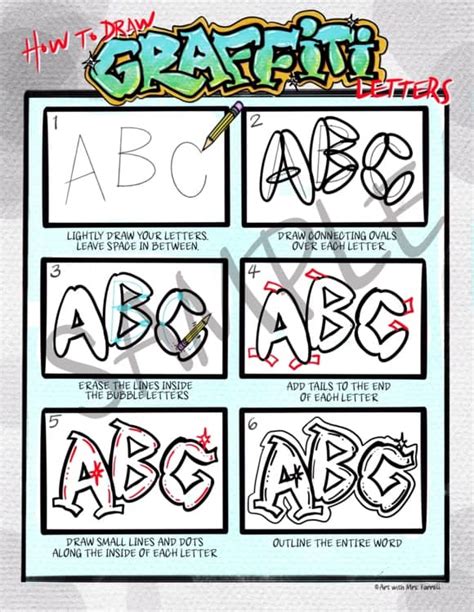 How To Draw Graffiti Letters Easy