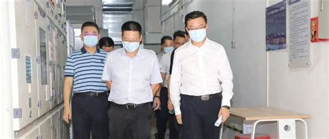 市工业和信息化局局长余锡权调研变电站建设、工业园区供电改造和新基建工作 深圳