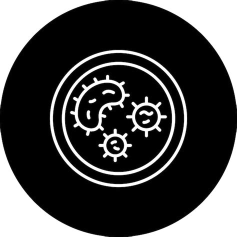 Premium Vector Bacteria Icon