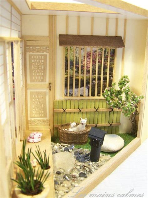 Japanese Style Model Diorama Miniature Etsy Uk Diorama Miniatures