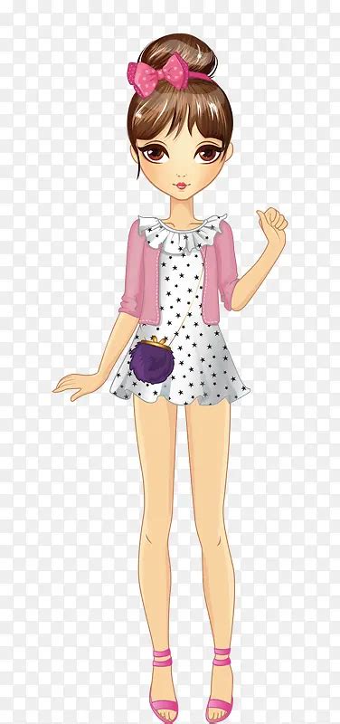 穿短裙的女孩png图片素材下载 图片编号qxmjenjy 免抠素材网