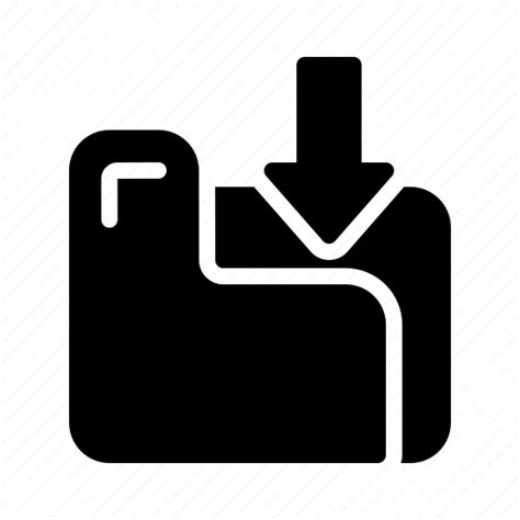 Download Computer Files Folders Down Arrow Folder Icon Download On Iconfinder