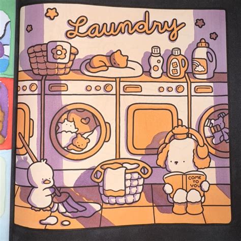 Sweing Room Laundry Room Aesthetic Illustration Coco Wyo Laundromat