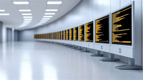 advanced cybersecurity operations center with multiple monitors