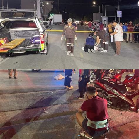 Na ၁၄ လအရွယ် ကလေးကို လွယ်ပြီး ဆိုင်ကယ်မောင်းရာမှ ကလေးလွတ်ကျရာမှ အနောက်ကမောင်းလာသည့် ကားတစီး တက