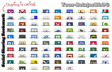 SEnOnoh Cara Menambahkan Sharing Is Sexy Widget Social Share Bookmarking