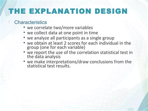 Correlation Research Design PPT