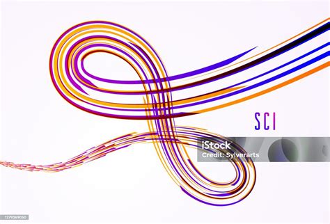 추상선 벡터 배경 3d 동적 모션 스트라이프 기술 또는 과학 테마 추상화 디자인 요소 광고 또는 포스터 또는 커버를위한 미래 템플릿 0명에 대한 스톡 벡터 아트 및 기타