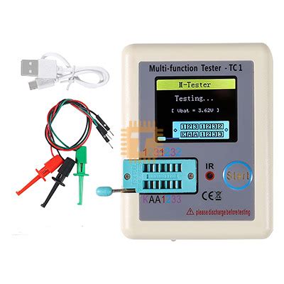 TA LCR TC Transistor Tester Multimeter With Colour Display