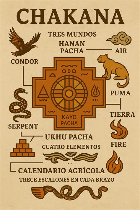 Chakana El Símbolo Andino Que Une Mundos Sabiduría Ancestral Y
