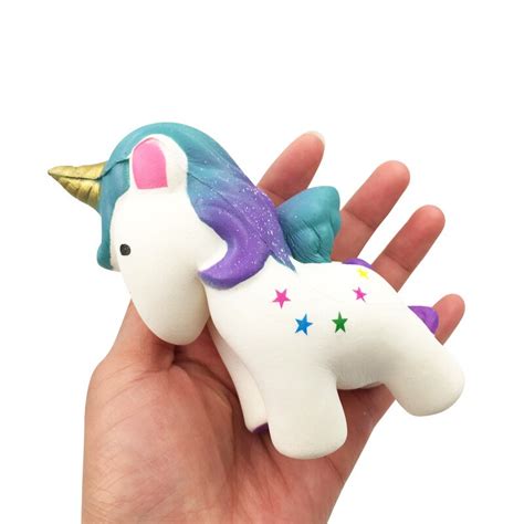 Kawaii Squishy Jumbo Slow Rising Unicorn Toys Anti Grandado