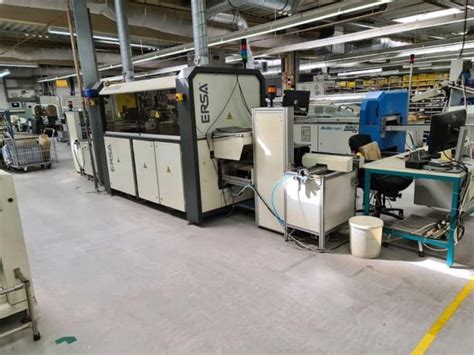 Gebraucht Ersa Versaflow Selektiv Inline Lötanlage komplett mit Ein ...