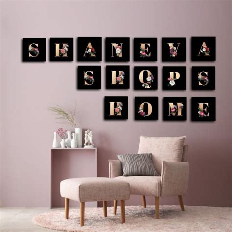 Jual Wall Decor Hiasan Dinding Huruf Abjad Art Shopee Indonesia