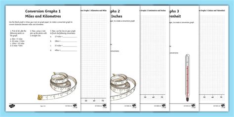 Black And White Uks2 Conversion Graphs Year 6 Worksheets