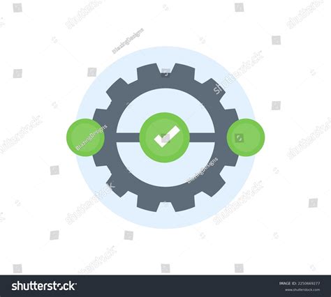 Workflow Productivity Symbol Business Process Logo Stock Vector Royalty Free 2250669277