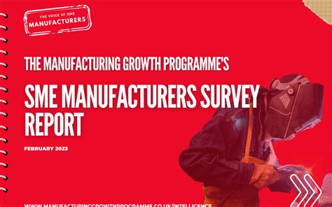 Manufacturing Growth Programmes Sme Manufacturers Survey Report