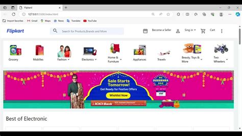 Completed Flipkart Clone Using Html And Css Dev Singh Kushwah Posted