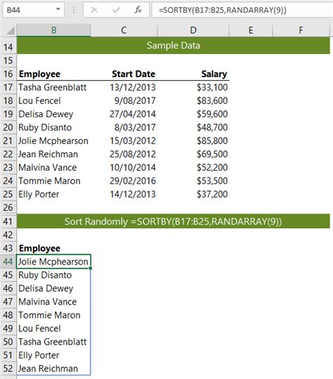 Excel Sortby Function • My Online Training Hub