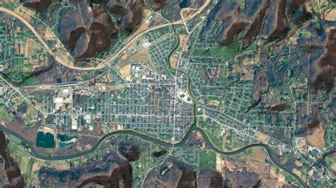 Aerial Photo Olean Andy