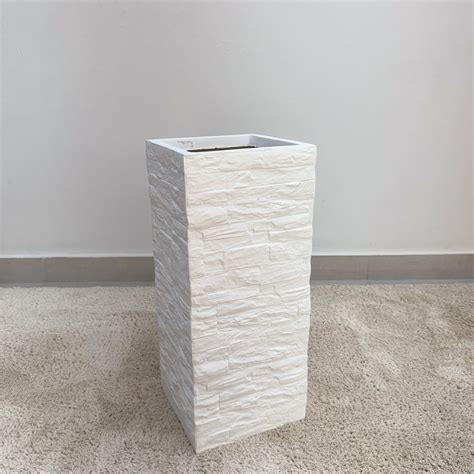 Basalt Stone Fiber Clay Planter Decora Home