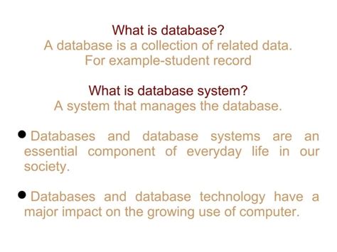 Traditional Vs Modern Dbms Ppt Databases Computer Software And