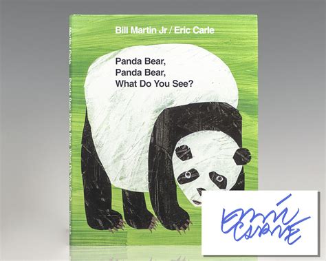 Panda Bear Panda Bear What Do You See By Martin Jr Bill