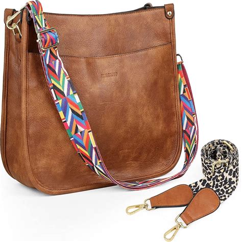 Hkcluf Crossbody Bags For Women Designer Leather Hobo Handbags With 2